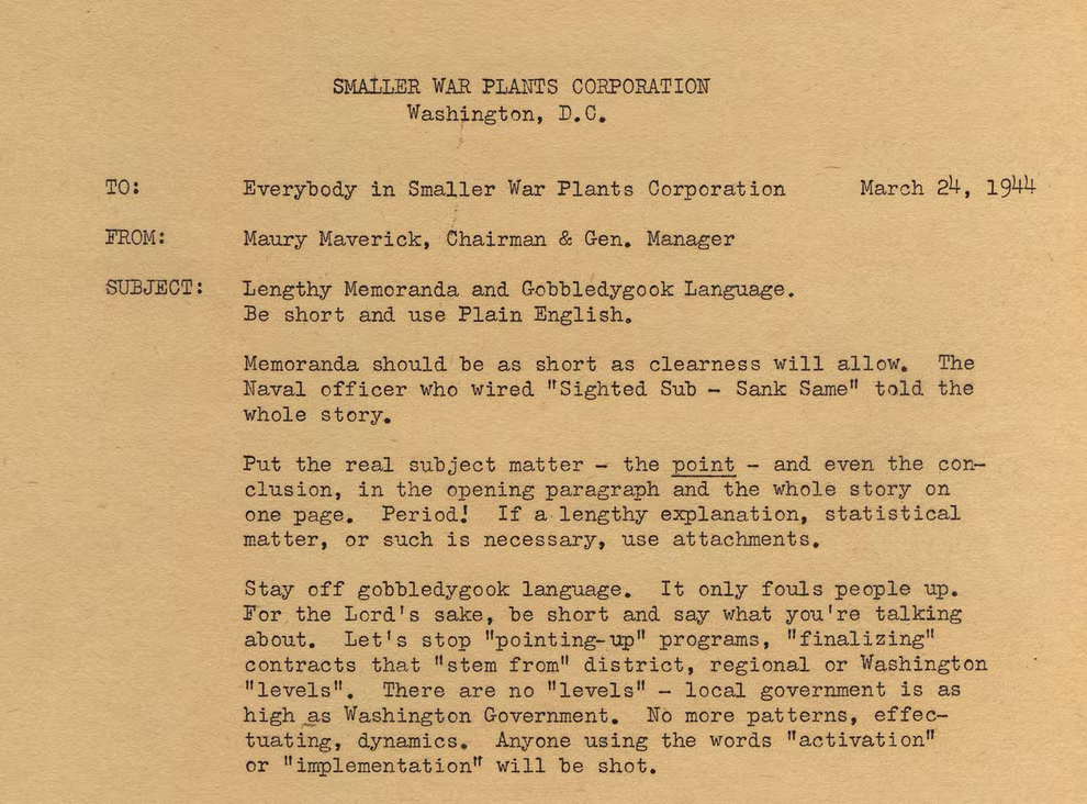 Gobbledygook - Political Dictionary